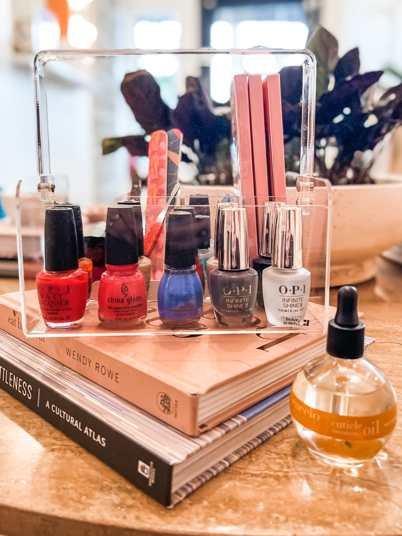 The Manicure Caddy You Will Want to Copy | Lifted Beauty + Wellness